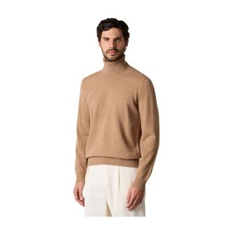 Brooks Brothers Lambswool Rollkragenpullover - - Knitwear - Herren - Braun - M