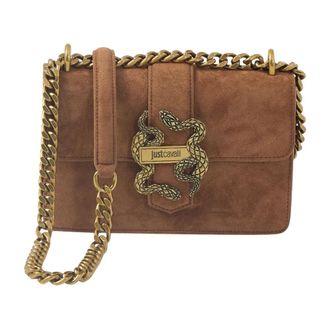 Just Cavalli Pochette Iconique Serpents - Femme - Sacs - Brun - Taille: ONE Size