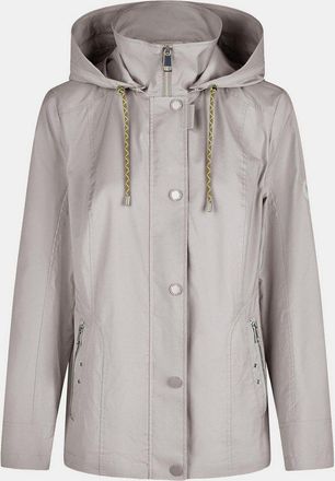 Barbara Lebek Outdoorjacke &Uuml;bergangsjacke, Fr&uuml;hlingsjacke oder Damenjacke mit abnehmbarer Kapuze