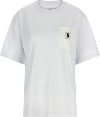 sacai T-Shirt - Blanc