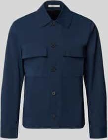 Selected Regular Fit OVERSHIRT aus Baumwoll-Mix Modell CARVAR