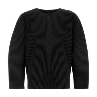 Issey Miyake Maille col rond - Homme - Pulls - Noir - Taille: M