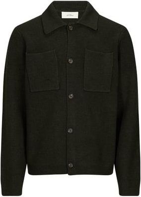 Les Deux Cardigan boutonn&eacute; droit en laine