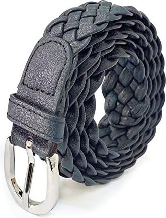 Glamexx24 Ceinture Tress&eacute;e Femmes Filles pour Jupe, Robe, Veste et Jeans - 3 cm de Large &eacute;lastique Ceinture, Taille Unique