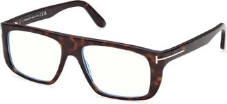 Tom Ford Monture optique - Homme - Accessoires - Brun - Taille: 56 MM