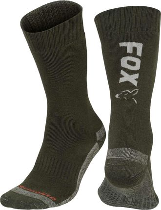 Fox Thermolite Long Socks black/orange Gr.44-47