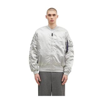 Alpha Industries Veste Bomber Ma-1 UV - Homme - Vestes - Gris - Taille: 2XL