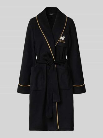 Lauren Ralph Lauren Bademantel mit Label-Stitching
