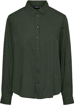 Pieces Pcnova Ls Noos BC T-Shirt Blouse, Sac fourre-Tout, L Femme