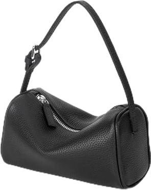Generic Petit sac &agrave; bandouli&egrave;re en cuir pour femme, petit sac &agrave; bandouli&egrave;re avec sangle r&eacute;glable, sac &agrave; main en cuir pleine fleur, sac besace l&eacute;ger avec ferme