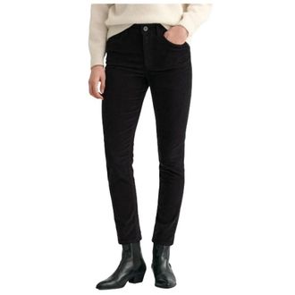 GANT Slim Velvet Jeans - - Jeans - Damen - Schwarzk - W32