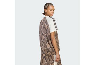 adidas Originals T-Shirt SATIN JERSEY, SCHLANGENPRINT (1-tlg)