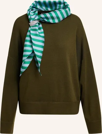 Essentiel Pullover Kurtis gruen