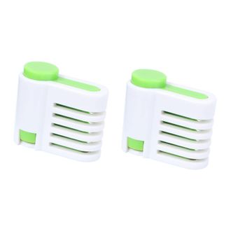 Cabilock Kuchen Und Brotschneidemaschine Lebensmittelechtes Abs Manueller Toastschneider F&uuml;r Gleichm&auml;&szlig;ige Scheiben Kompakt Und Platzsparend