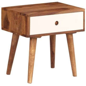 vidaXL Nachttisch Massivholz Akazie 45x30x45 cm Vidaxl