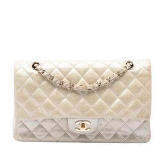 Chanel Pre-owned Double Flap Shoulder Bag - - Pre-owned - Damen - Beige - ONE SIZE