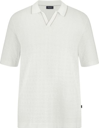 Maerz Polo-Pullover MAERZ Muenchen weiss