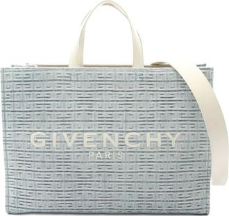 Givenchy cabas G-TOTE en jean (années 2010) - Bleu