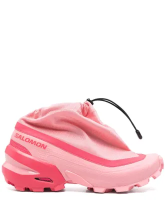 MM6 Maison Margiela X Salomon baskets Cross Mid à lien de resserrage - Rose