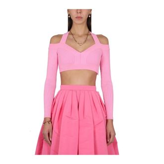 Alexander McQueen Damen, Oberteile, Rosa, MGr&ouml;&szlig;e