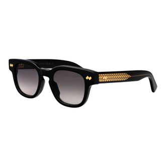 Bottega Veneta Intrecciato Panthos Sonnenbrille - - Accessories - unisex - Schwarzk - 48 MM
