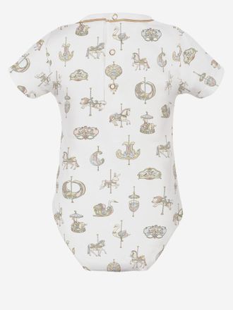 Atelier Choux Womens Baby Onesie Multicolour Cotton Tops Top