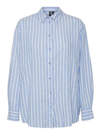 Vero Moda Langarmbluse VMLinn (1-tlg) Falten