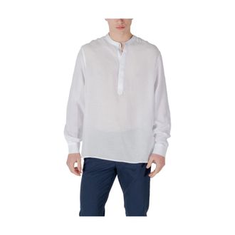 Antony Morato Kilis Relaxed Fit Langarmshirt - - Shirts - Herren - Wei&szlig; - 3XL