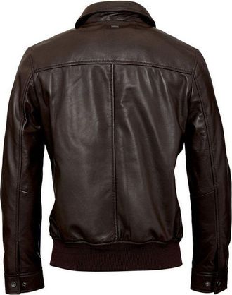 Bugatti Lederjacke BUDANTE (1-St) aus hochwertigem Leder