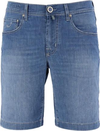 Jacob Cohen Homme, Shorts, Bleu, Taille: W32 Lou Slim Bermuda Shorts