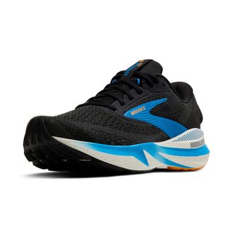 Brooks Herren Adrenaline Gts 24 Sneaker, Black/Ebony/Cloissonne, 45.5 EU