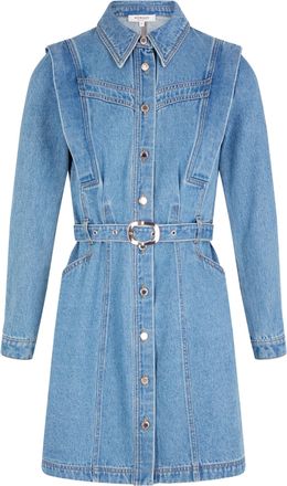 Morgan Damen 251-ricoli Kleid, Denim-Stone, 36