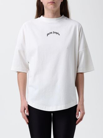 Palm Angels T-Shirt Femme couleur Blanc