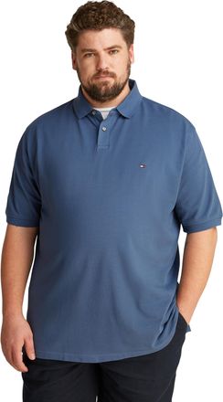 Tommy Hilfiger Herren Poloshirt Kurzarm 1985 Regular Fit, Blau (Aegean Sea), XXL