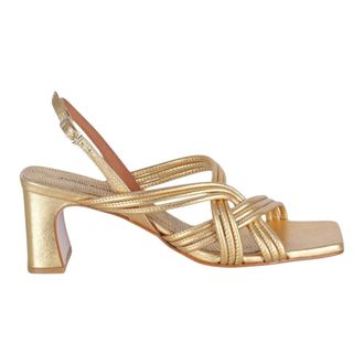 &Aacute;ngel Alarc&oacute;n Angel Alarcon, Femme, Chaussures, Jaune, Taille: 39 EU Sandali Galaxy