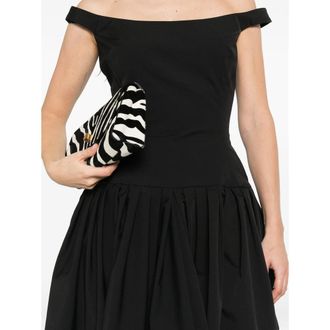 Magda Butrym Pleated Bubble Skirt Dress - Black