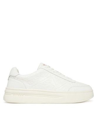 Guess Sneakers FMFWI3 LEA12 Wei&szlig;