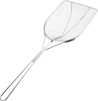 Cabilock Edelstahl Ölfilter Schaufel Mit Feinnetz Quadratisch 18X6 Zoll Ölsieb Für Fritteuse Fettabschäumer Zum Ölabsieben Von Hähnchen Und Pommes Einfach Zu R