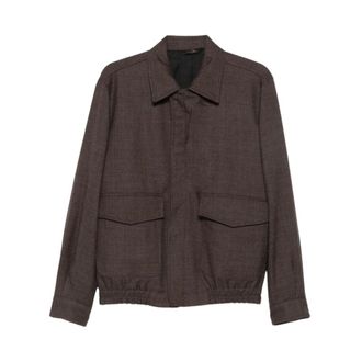 BRIGLIA 1949 Veste Irving - Homme - Vestes - Brun - Taille: M