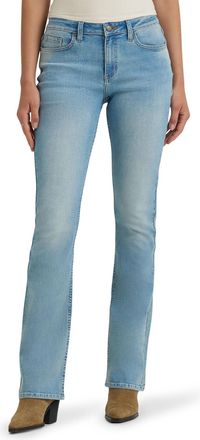 Lee Legendary Bootcut-Jeans mit mittelhoher Taille f&uuml;r Damen, &Uuml;bergr&ouml;&szlig;e, 40 Kurz
