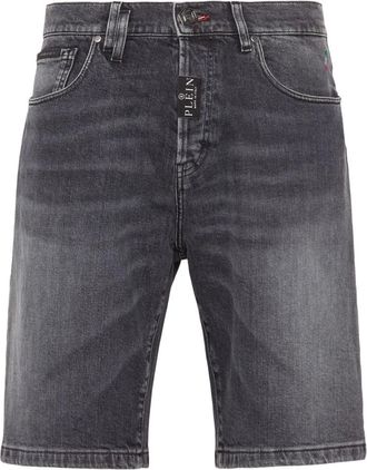 Philipp Plein Herren, Shorts, Grau, W29Gr&ouml;&szlig;e