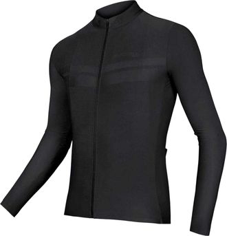 Endura Pro SL II Radfahr-Trikot f&uuml;r Herren, Lang&auml;rmlig (Schwarz)