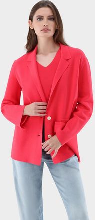 van Laack Strick Blazer aus Air Cotton