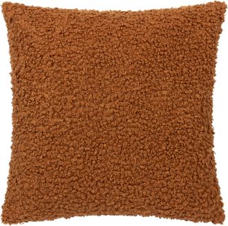 furn. Yard Cabu Kissenbezug - Weicher, grober, strukturierter skandinavischer Boucl&eacute;-Bezug (Ingwer - 45x45cm)