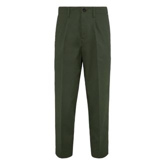 Bomboogie Homme, Pantalons, Vert, Taille: W33 Carrot Fit Pantalons