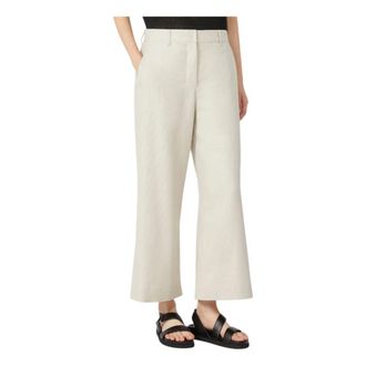 Max Mara Wide Hosen - - Trousers - Damen - Beige - M