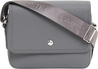 Lacoste Homme, Sacs, Noir, Taille: ONE Size Lacoste Petit sac messenger Homme Langon Petit Piqu&eacute; Nh5274Hw