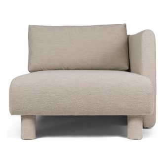 Ferm Living Canap&eacute; Dase boucl&eacute; m&eacute;ridienne droite Ferm Living