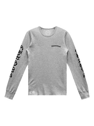 Chrome Hearts T-Shirt mit Logo - Grau