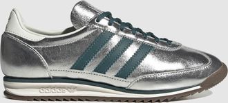 adidas Baskets Sl 72 Silver Met./Rich Green/Off White